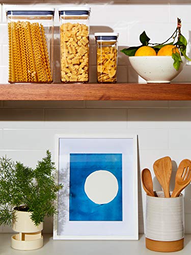 OXO Good Grips POP Container β Airtight 4.4 Qt for Flour and More Food Storage, Square, Clear