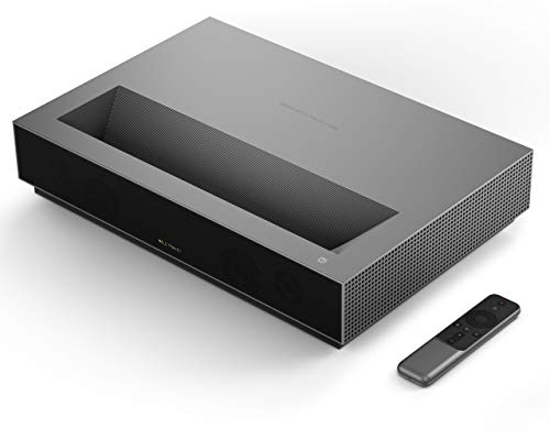 WEMAX Nova 4K UHD Ultra Short Throw Smart Laser Projector – Android TV – HDR10 150" Projection – UST Laser TV for Movies, Video, Gaming – Voice Command Remote – Projectors with WiFi Bluetooth