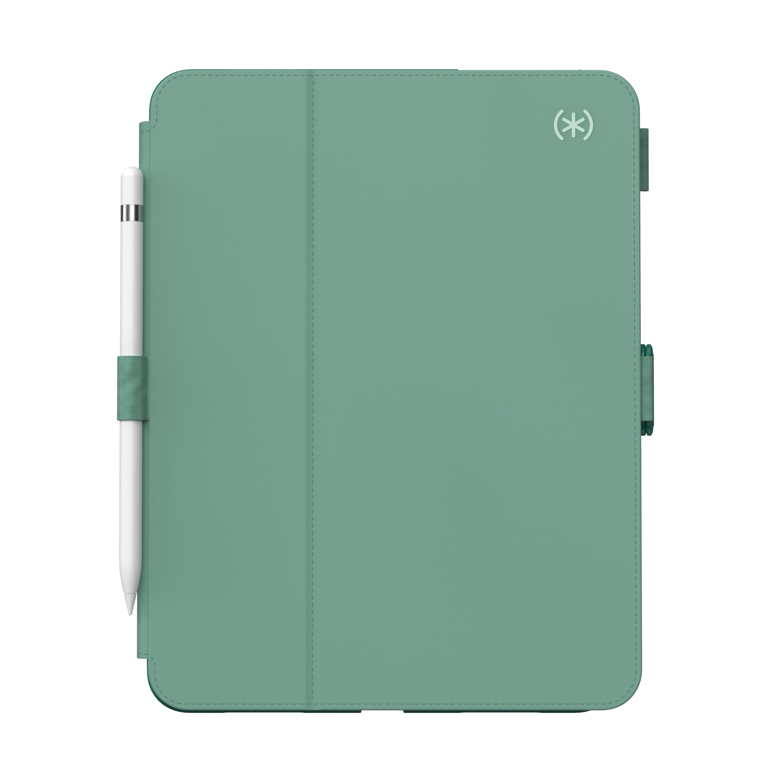 Speck Case for iPad Pro 10th Generation 10.9 Inch - Drop & Camera Protection, Slim Multi Range Stand, Apple Pencil Holder - Fluorite Green/Eggshell Green