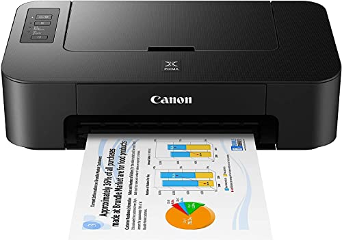 NEEGO Canon Pixma Inkjet Color Printer, High Resolution Fast Speed Printing Compact Size Easy Setup and Simple Connectivity Up to 4800x1200 DPI Color Resolution 6 ft Printer Cable - Black