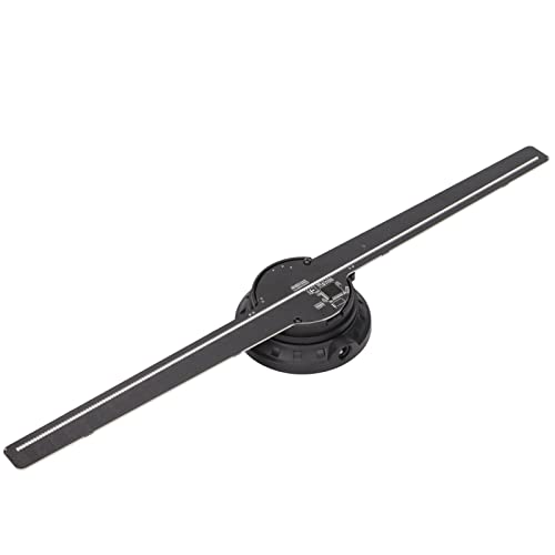 3D Hologram Fan Projector,42cm DF‑42 3D Holographic Fan Advertising Machine 2 Blade LED Projection Fan 3D Display for Shop,Bar,Casino,Party Advertising Display,100‑240V,3D Hologram Advertising(us)