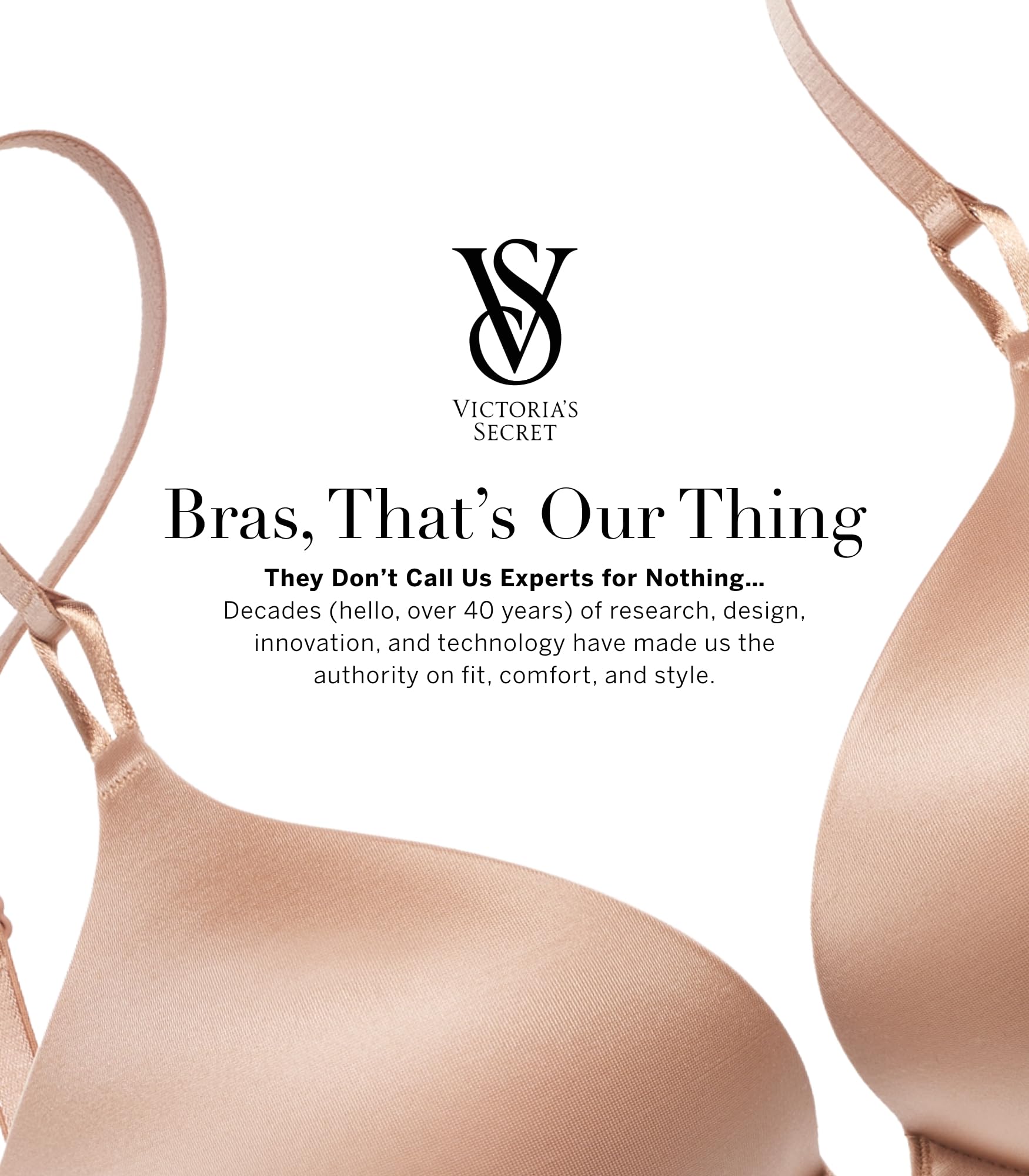 Victoria's Secret Push Up Bra, Adds One Cup Size, Padded, Plunge Neckline, Bras for Women, Very Sexy Collection, Black (36C)