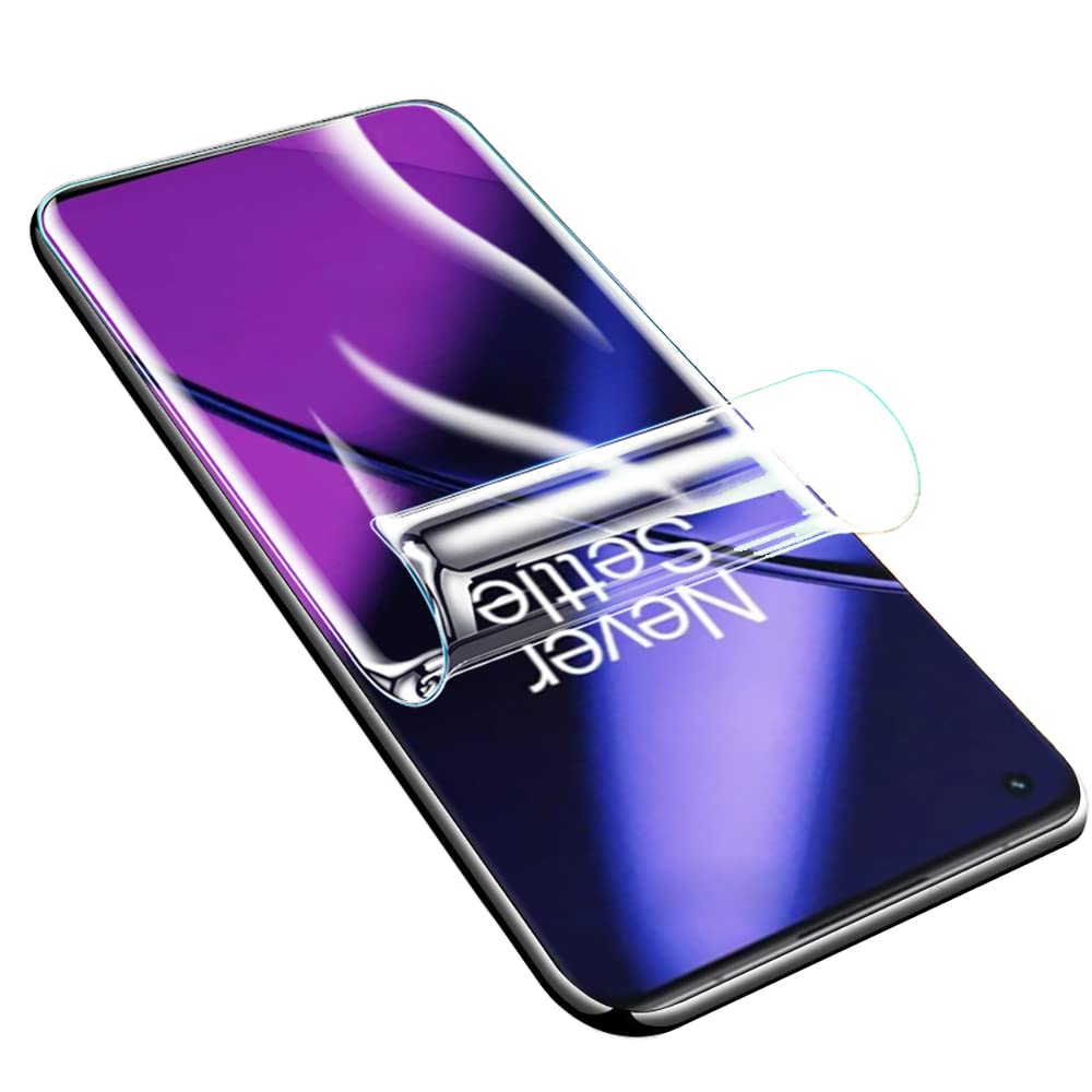 soliocial 2Pack Upgraded Hydrogel Screen Protector For OnePlus 11 5G (6.7"), Non-breakable Flexible TPU&Case Friendly Transparent Soft Protective Film (Not Tempered Glass)
