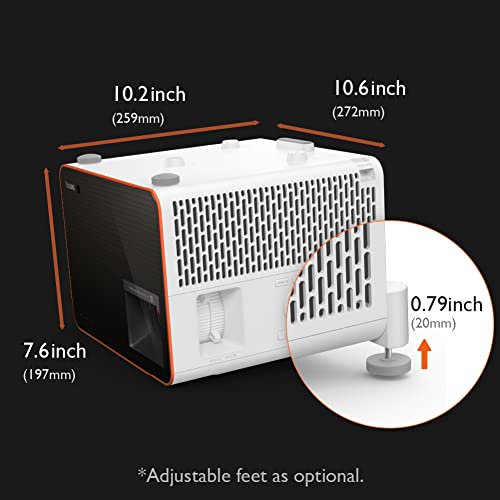 BenQ X3000i True 4K UHD 4LED Gaming Projector | 3000 Lumens | 1080p 240Hz 4.2ms | 100% DCI-P3 | Preset Game Modes | Android TV | 10W TreVolo Speakers | HDMI | 2D Keystone | eARC | 3D | PS5 | Xbox