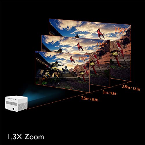 BenQ X3000i True 4K UHD 4LED Gaming Projector | 3000 Lumens | 1080p 240Hz 4.2ms | 100% DCI-P3 | Preset Game Modes | Android TV | 10W TreVolo Speakers | HDMI | 2D Keystone | eARC | 3D | PS5 | Xbox