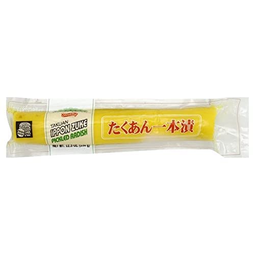 Shirakiku Takuan Ippon Zuke (Pickled Radish) - 12.3oz (350g) - Pack of 1