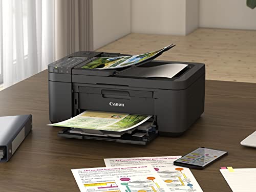 Canon Pixma TR-Series Wireless All-in-one Inkjet Printer with Copy, Scan, Fax and Mobile Printing + Bonus Set of NeeGo Ink and 6 Ft NeeGo Printer Cable