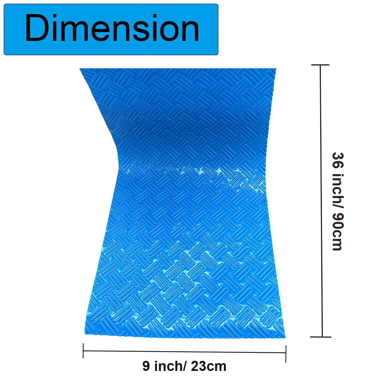 Blue Wave Swimming Pool Ladder Pad - Non-Slip Designed for Above Ground Pool Liner Protection - Step Mat (36 * 9 Inch)