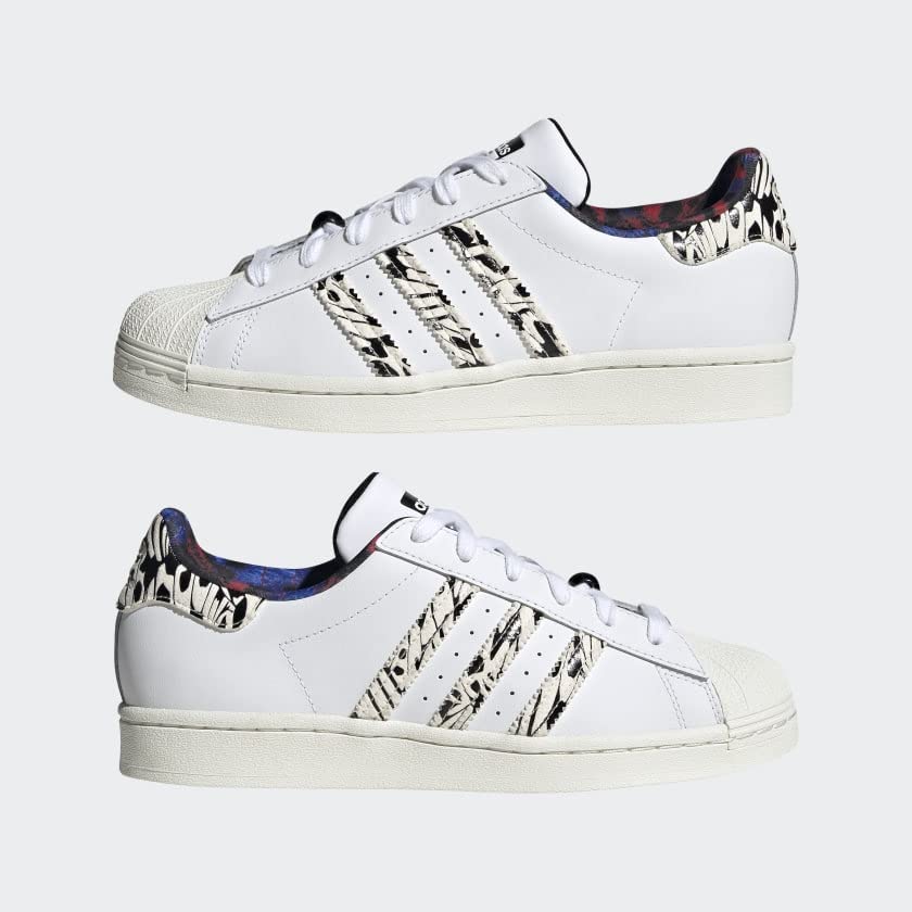 adidas Superstar Shoes Women's, White, Size 9.5
