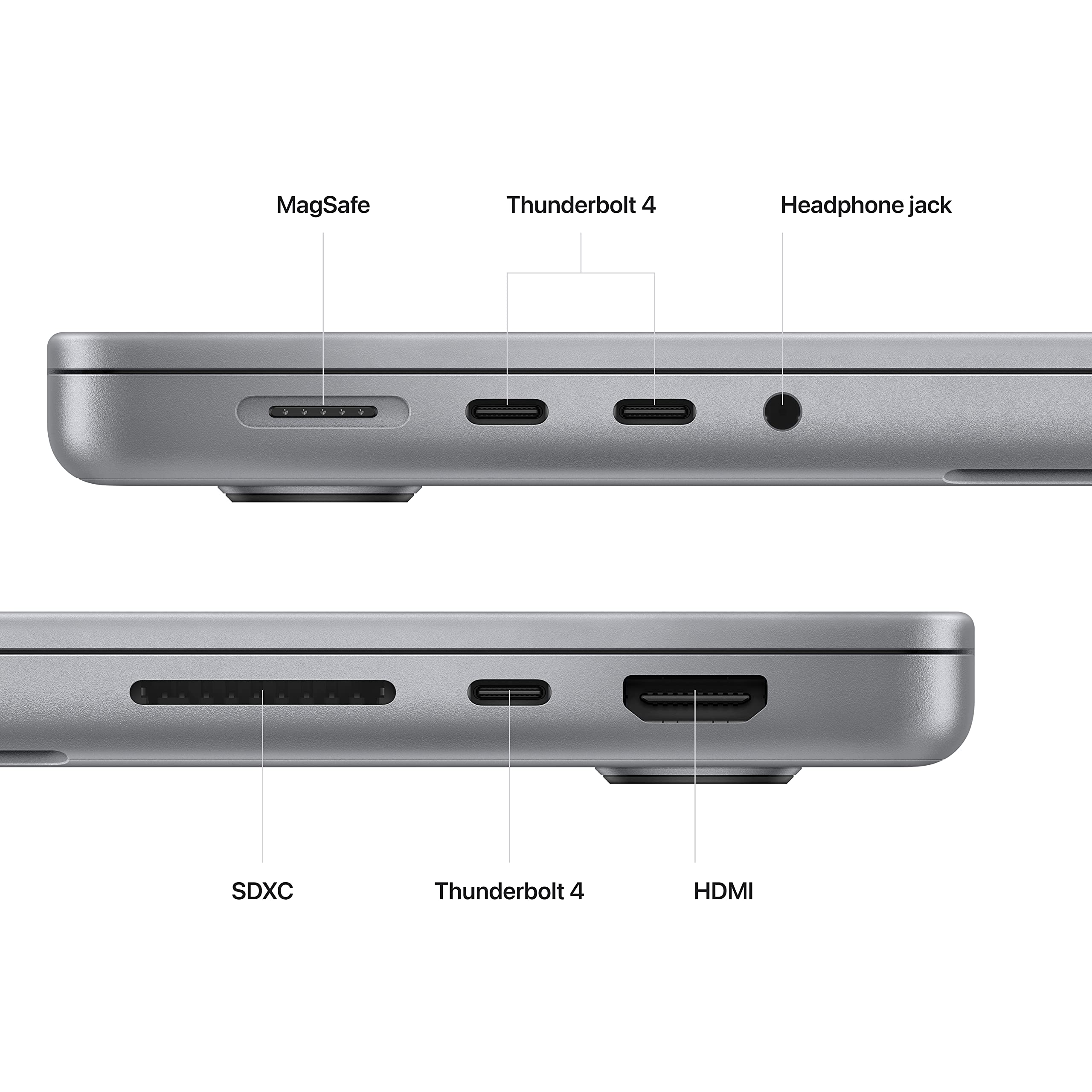 Apple 2023 MacBook Pro Laptop with Apple M2 Max chip with 12‑core CPU and 30‑core GPU: 14.2-inch Liquid Retina XDR Display, 32GB Unified Memory, 1TB SSD Storage. Works with iPhone/iPad; Space Gray