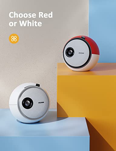 NexiGo Mini Portable Projector, for Cartoon, Kids Gift, 80 ANSI Lumen, Movie Projector, Native 720P Compatible with Full HD 1080P, up to 4K, HDMI, USB Interfaces (Pearl)