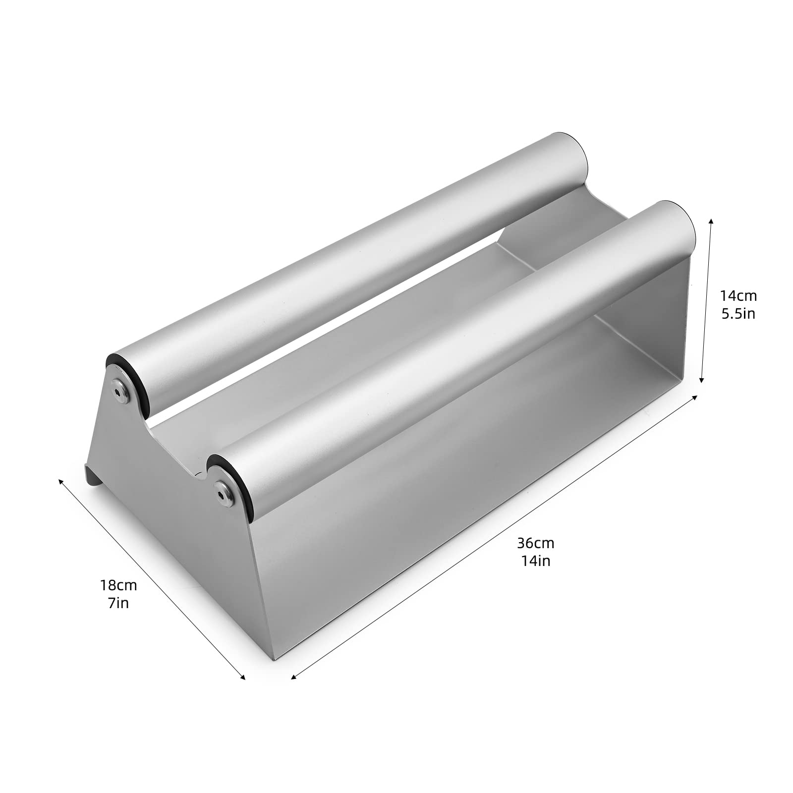 FOSHIO Premium Metal Vinyl Roll Display Holder, Vinyl Storage Rack Roll Tool for Pulling Vinyl Wrap Roll, Window Film, Wallpaper