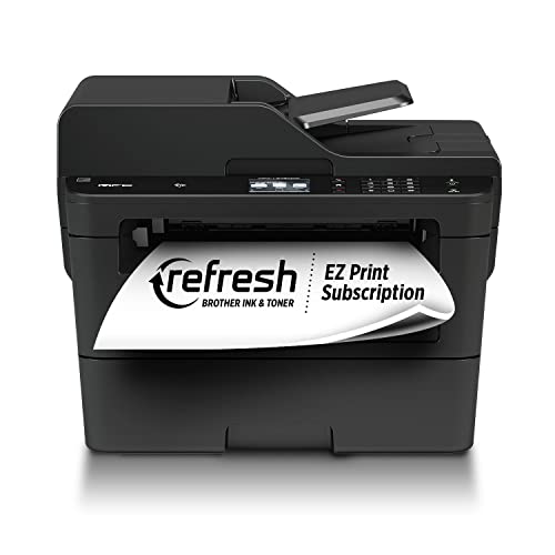 Brother Compact Monochrome Laser All-in-One Multi-function Printer, MFCL2750DWXL, Up to Two Years of Printing Included, Refresh Subscription and Amazon Dash Replenishment Ready