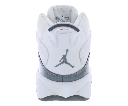 Jordan Boy's 6 Rings (Little Kid) White/Cool Grey/White 2 Little Kid M