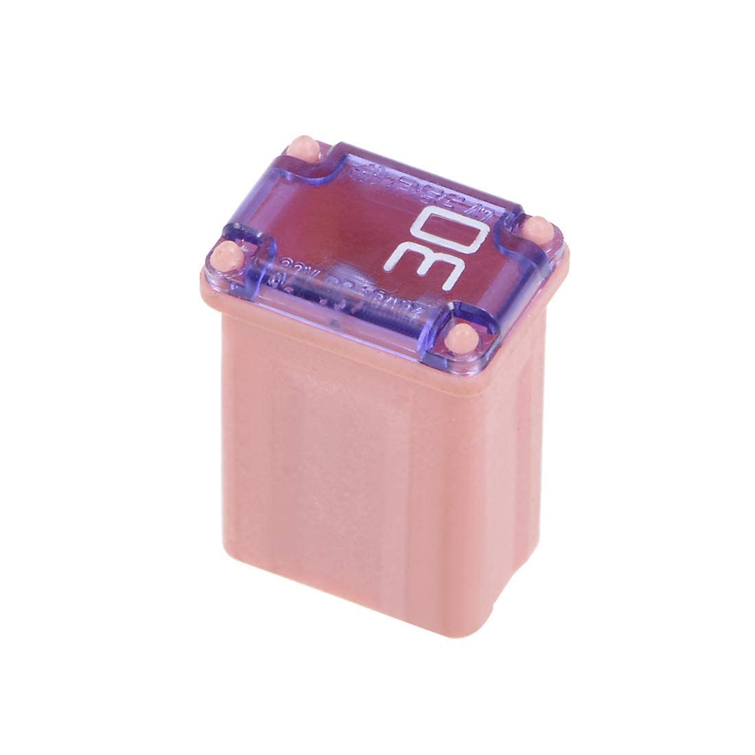 10 Pack 608830 30 Amp Micro Cartridge Fuses Micro Fuse FMM Mcase Micro Female Fuses for Cars, Trucks, and SUV