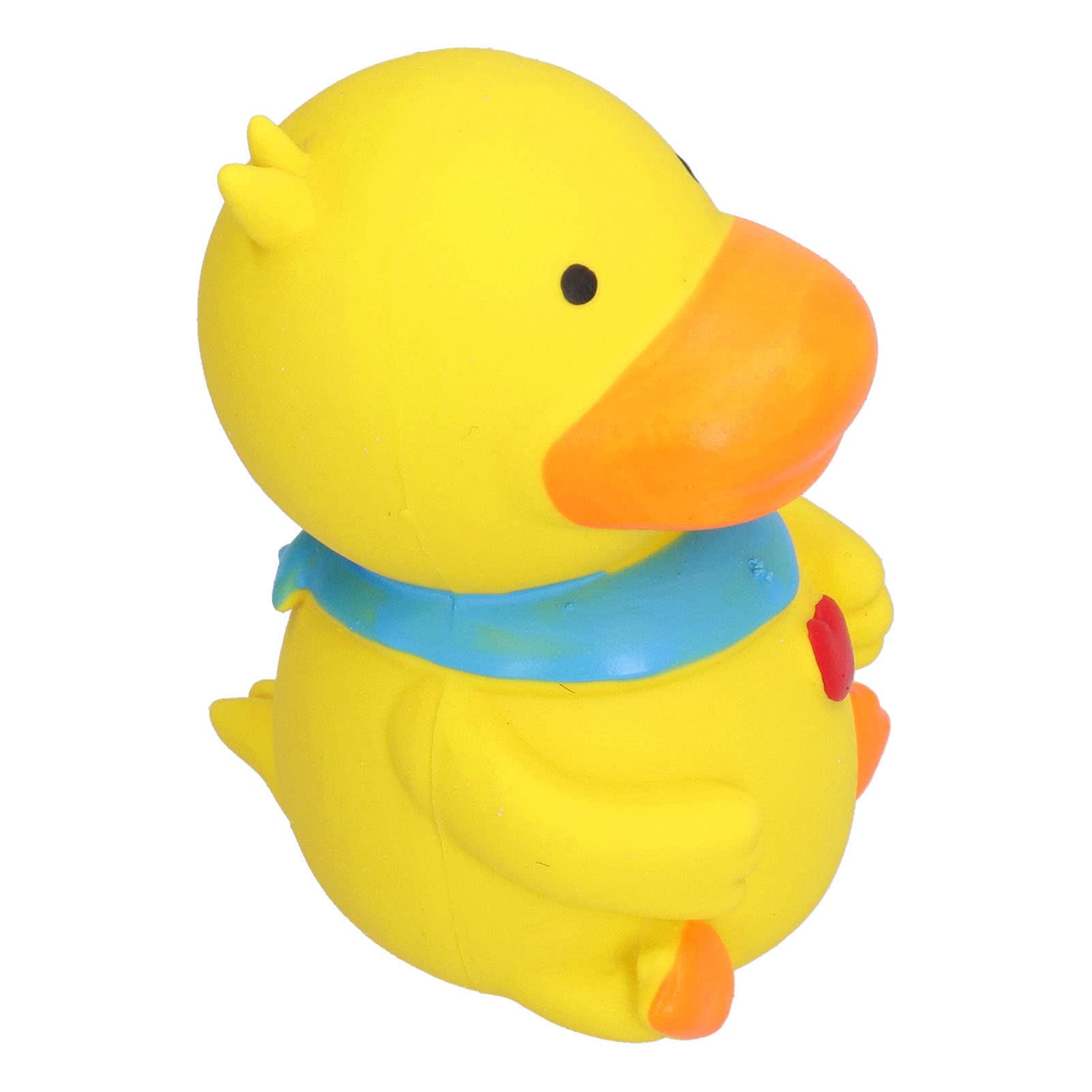 Keenso Latex Duck Dog Toys Durable Cute Interactive Funny Squeak Duck Toys for Dog Puppy Chewing Playing (Yellow)