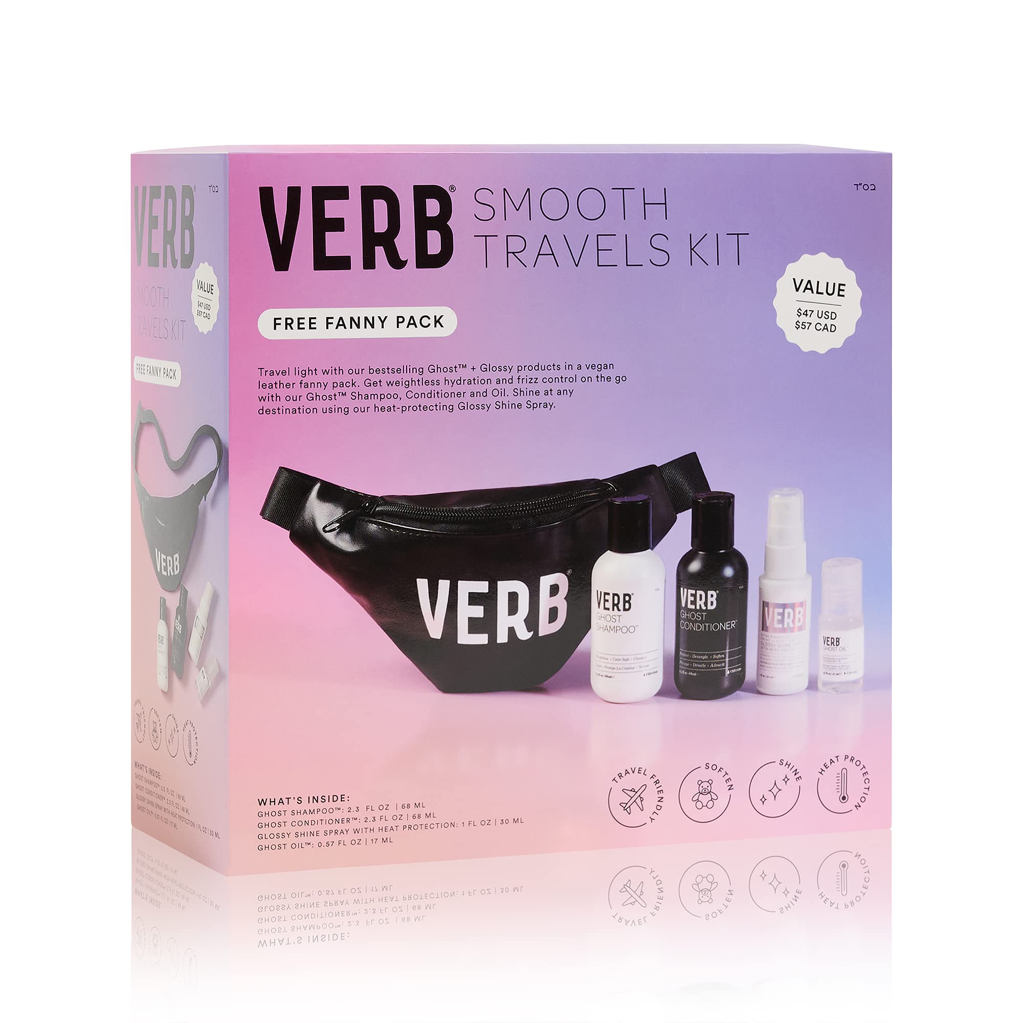 VERB Ghost Shampoo & Conditioner Duo (Travel Kit)
