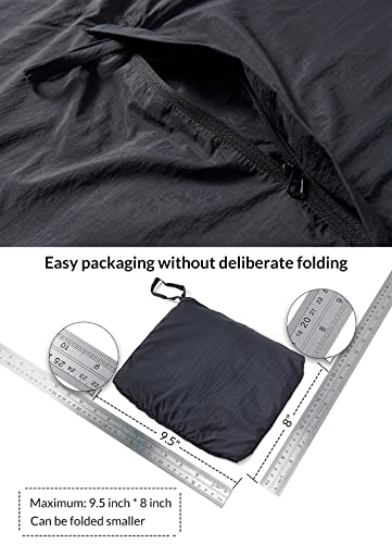 baleaf Women's Cycling Jacket, Lightweight UPF40+ WindBreaker Water Resistant Full Zip Long Sleeve Running Hiking Black M