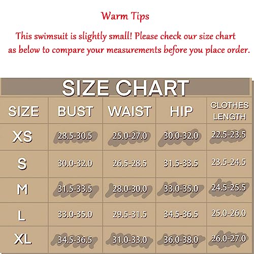 Women Floral One Piece Swimsuits, Reversible Tie Shoulder Monokini, Tummy Control Bathing Suits, Square Neck Swimwear Pink