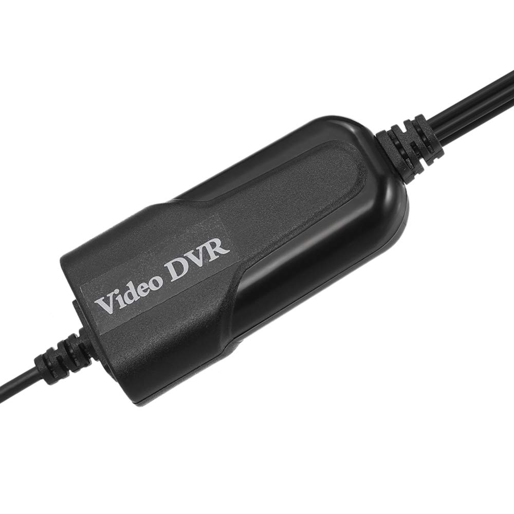 USB 2.0 Audio/Video Converter Capture Video Converter Recorder Analog Video Audio to Digital Format for PC Compatible with Windows 2000/10/8/7/XP/Vista/Mac OS 10.3 and Above