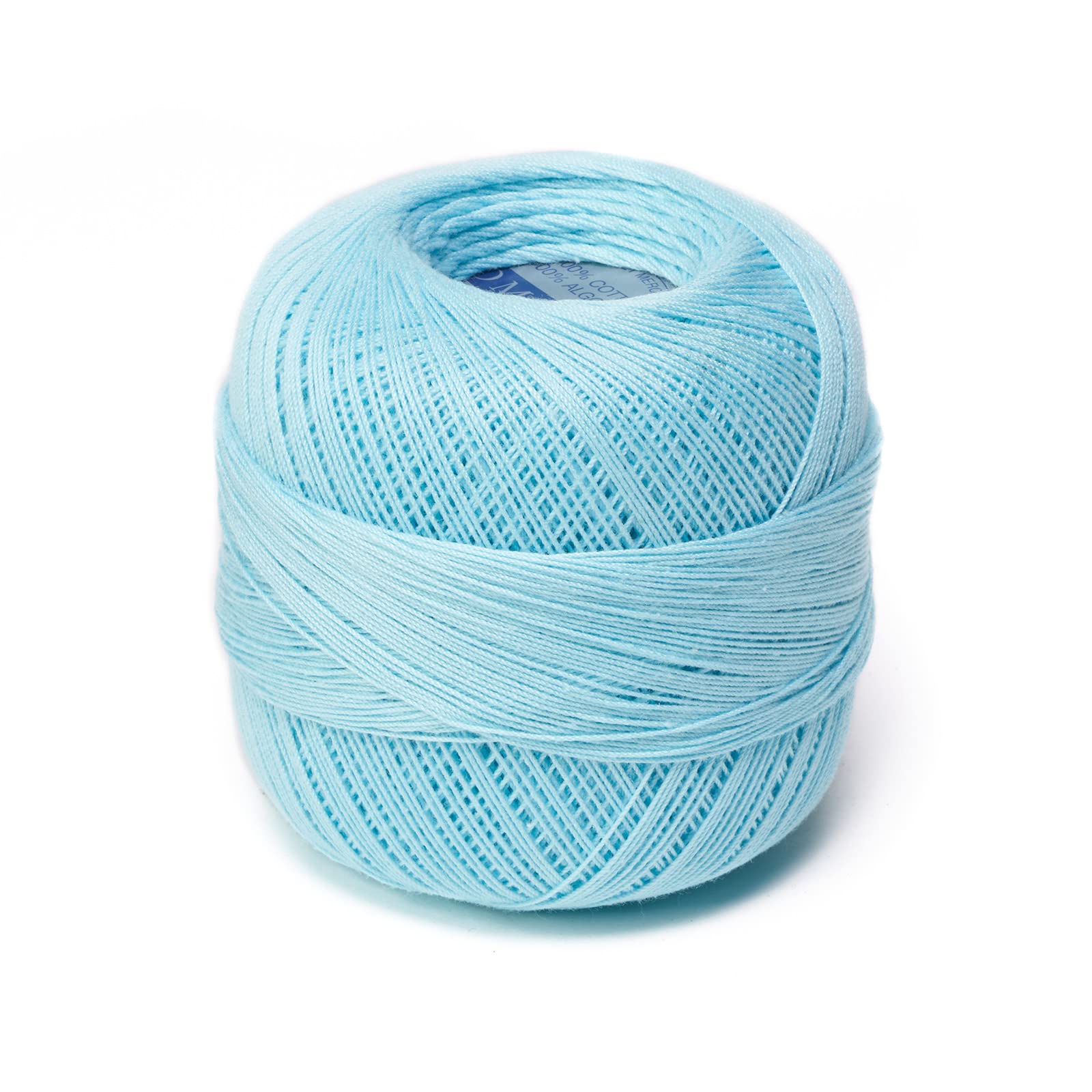 Crochet OMEGA NO.10 [30grs] - 100% Mercerized Cotton Yarn for Fine Crochet - Color 41-Aqua Blue 138