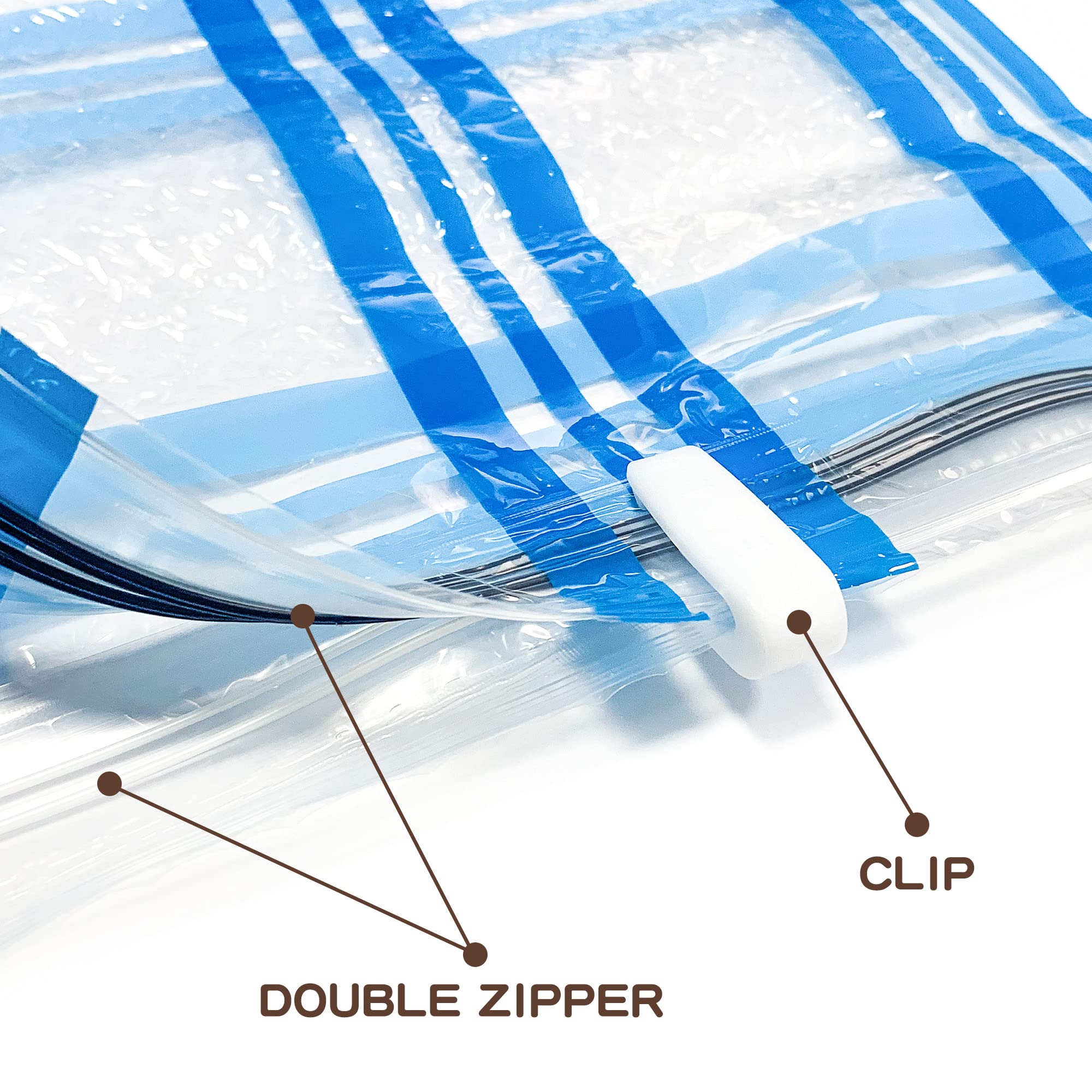 Vacuum Storage Bags, 6 Jumbo Space Saver Vacuum Seal Storage Bags for Clothes, Clothing, Comforters and Blankets