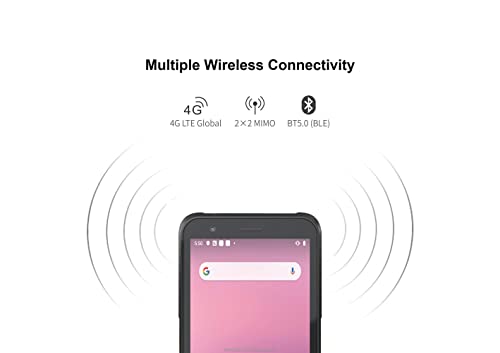 Android 10 Rugged Handheld PDA 1D 2D Barcode Scanner Full Touch Screen 5.7" WiFi & 4G LTE, for Warehouse Inventory & Assets Tracking