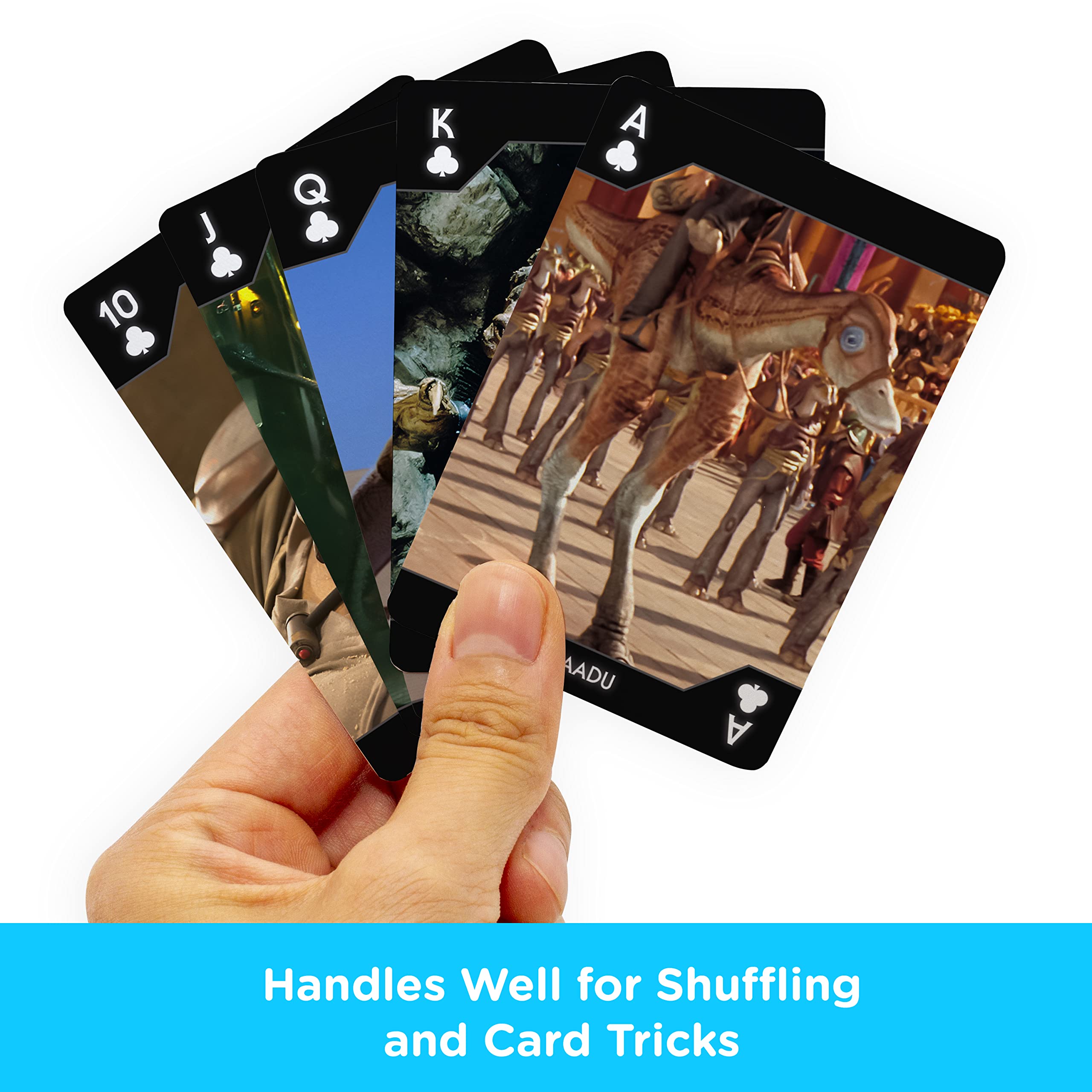 Aquarius Star Wars Creatures Playing Cards – Star Wars Themed Deck of Cards for Your Favorite Card Games - Officially Licensed Star Wars Merchandise & Collectibles