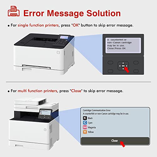 055 055H Black Toner Cartridge 2 Pack Compatible Replacement for Canon 055 055H for Canon Color ImageCLASS MF743Cdw MF741Cdw MF743 MF741 MF746Cdw MF740C MF745Cdw LBP664Cdw Printer Ink