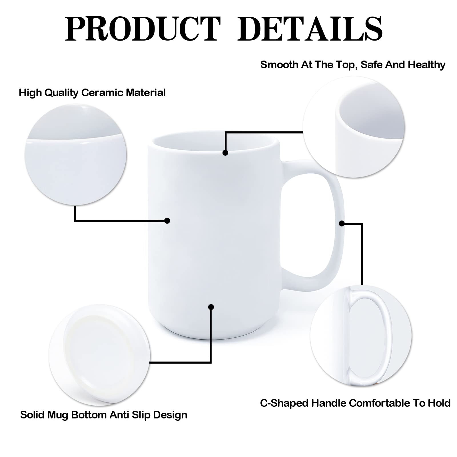 Halloween Initial Letter T Cat White Mugs Coffee Tea Cup Floral Alphabet Mug Mockup Ceramic Coffee Mug Mock Mugs from Daughter Wife And Son – Christmas Mug 15oz