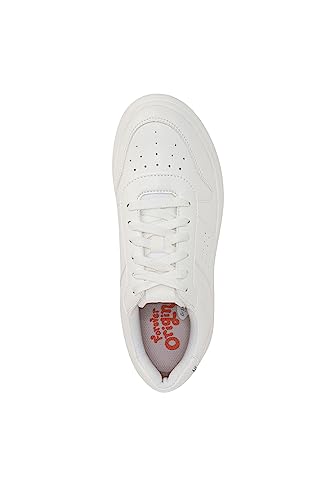 Dr. Scholl's Shoes Womens Savoy Slip On Sneaker White Smooth 6.5 M