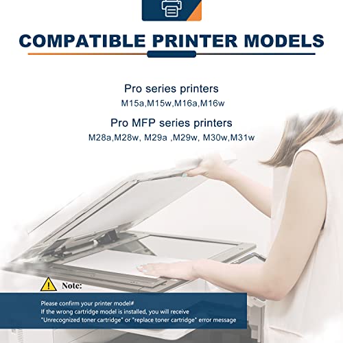 ANKINK 48A Toner Cartridge Replacement for HP 48A CF248A for Laserjet Pro MFP M29w M29a M29 M28w M28a M28 Laserjet Pro M15w M15 M15a M16 M16a M16w 248a hf248a Toner (Black, 2 Pack)