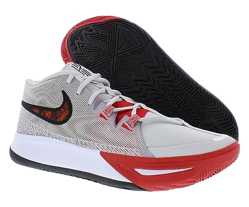 NIKE Men's Sneaker, Cobblestone University Red Black, 7