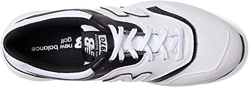 New Balance Mens 997 Sl Golf Shoe, White, 11 US