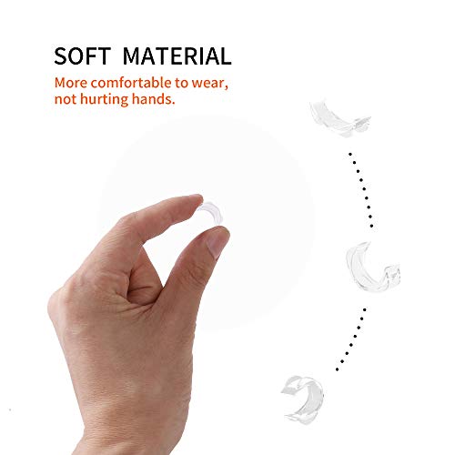 Ring Size Adjuster for Loose Rings - 60Pack, 2 Styles, Ring Guard, Ring Sizer, 10 Sizes Fit for Man and Woman Ring