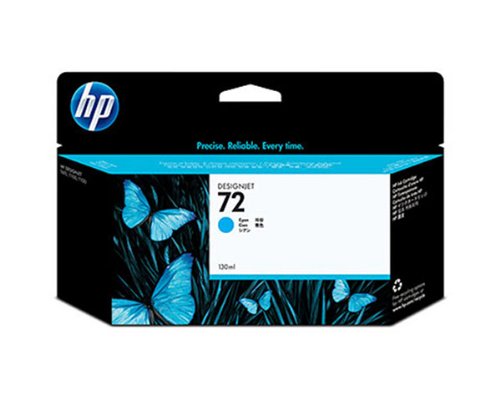 HP 72 OEM Cyan Ink Cartridge - 130ml (C9371A)