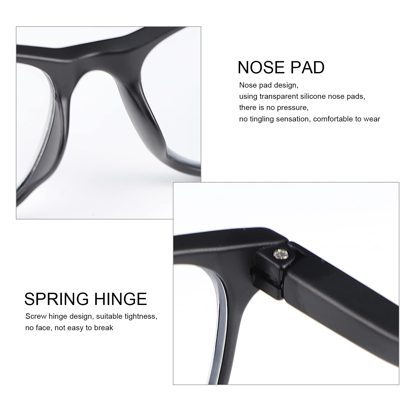 Photochromic Transition Nearsighted Distance Glasses For Men and Women Retro Myopia Glasses TR90 Lightweight Negative Power Shortsighted Eyeglasses Black Full Frame Eyewear Anit UV & Glare Sunglasses