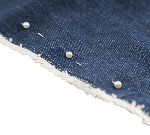 SINGER 07051 Pearlized Head Straight Pins, Size 24, 120-Count, White