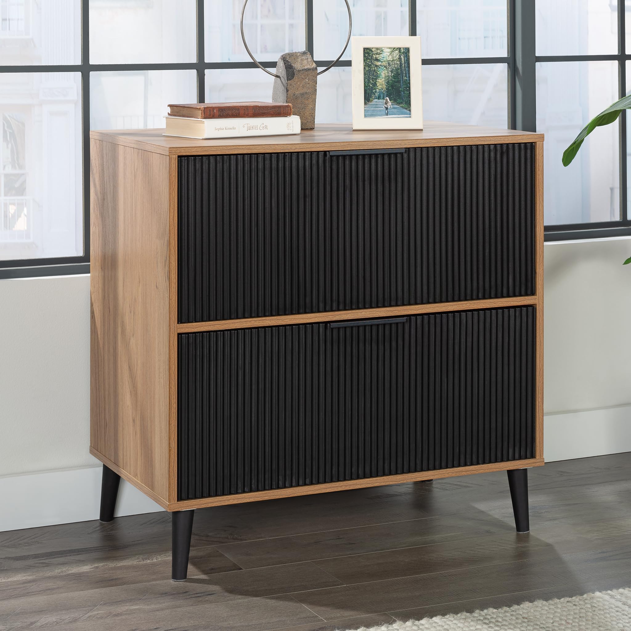 Sauder Ambleside Lateral File, Serene Walnut Finish