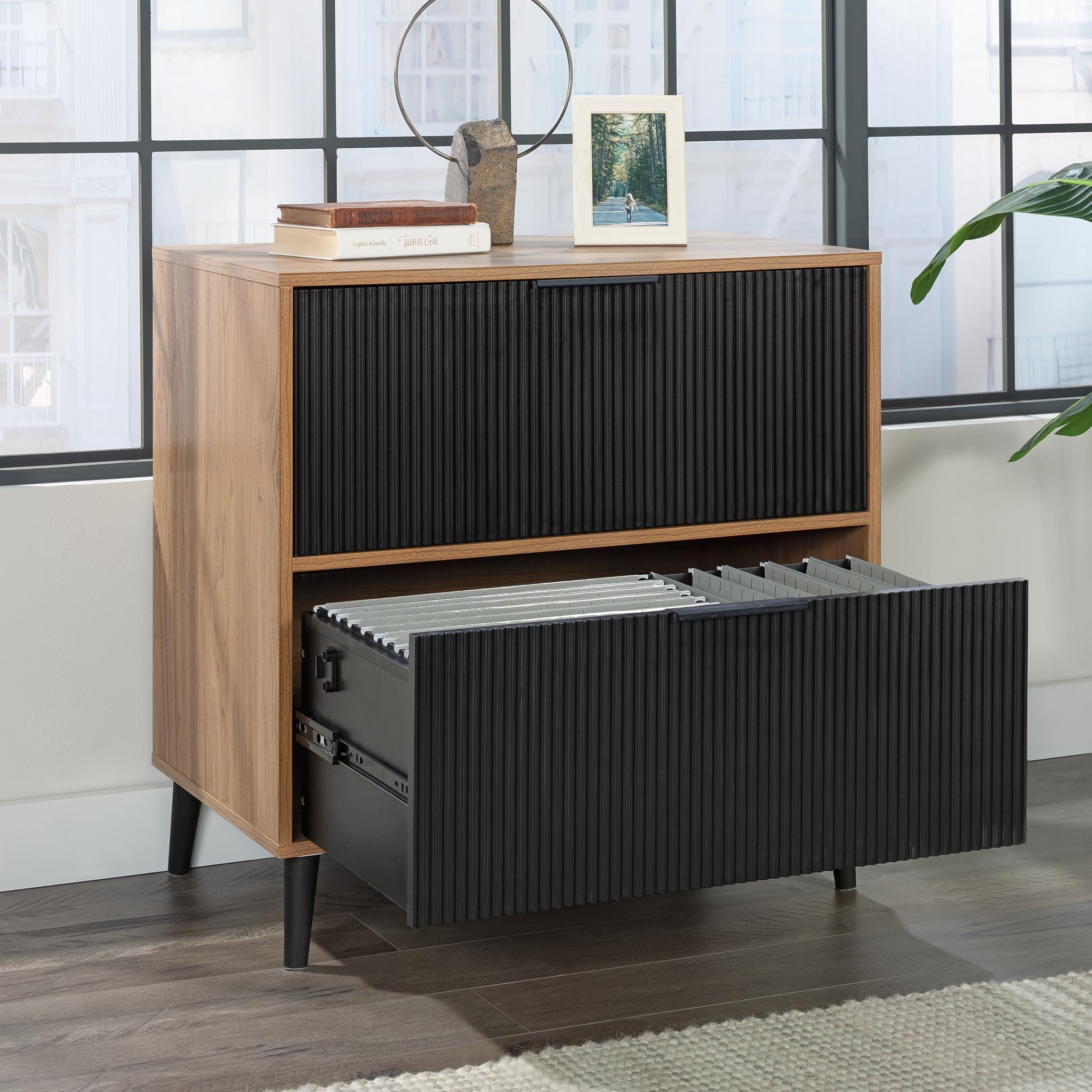 Sauder Ambleside Lateral File, Serene Walnut Finish