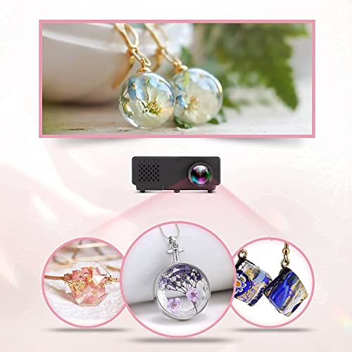 YIEHO 300g UV Resin Kit with Light-Upgraded Crystal Clear Hard UV Curing Premixed Epoxy Resin Starter Supplies for Art Craft Beginner Jewelry Making with Lamp