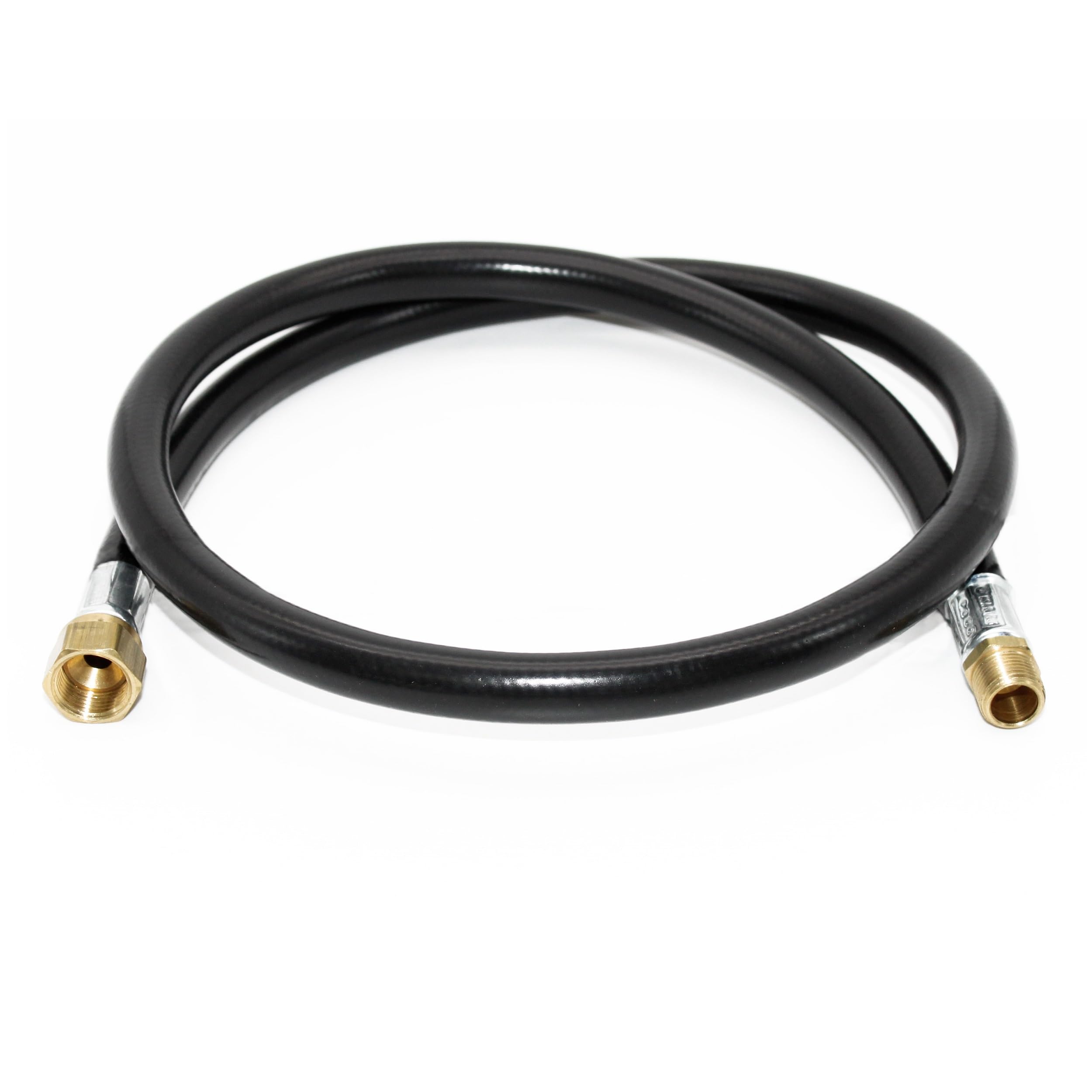 Flame King Auto Changeover LP Propane Gas Regulator Bundle With 48 Inch Hose