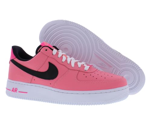 Nike Air Force 1 '07 LV8 Men's Shoes Size-9.5, Pink Gaze/Black-white