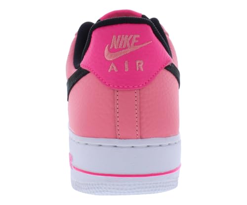 Nike Air Force 1 '07 LV8 Men's Shoes Size-9.5, Pink Gaze/Black-white