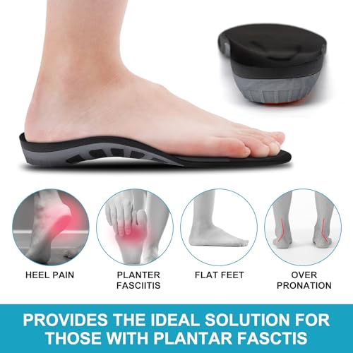 Ivskio Unisex Shoe Inserts for Boot and Heel