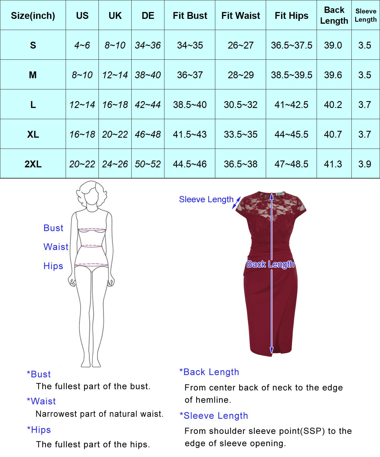 GRACE KARIN Women's Retro Floral Lace Slim Fit Evening Cocktail Mini Dress for Women Rose M