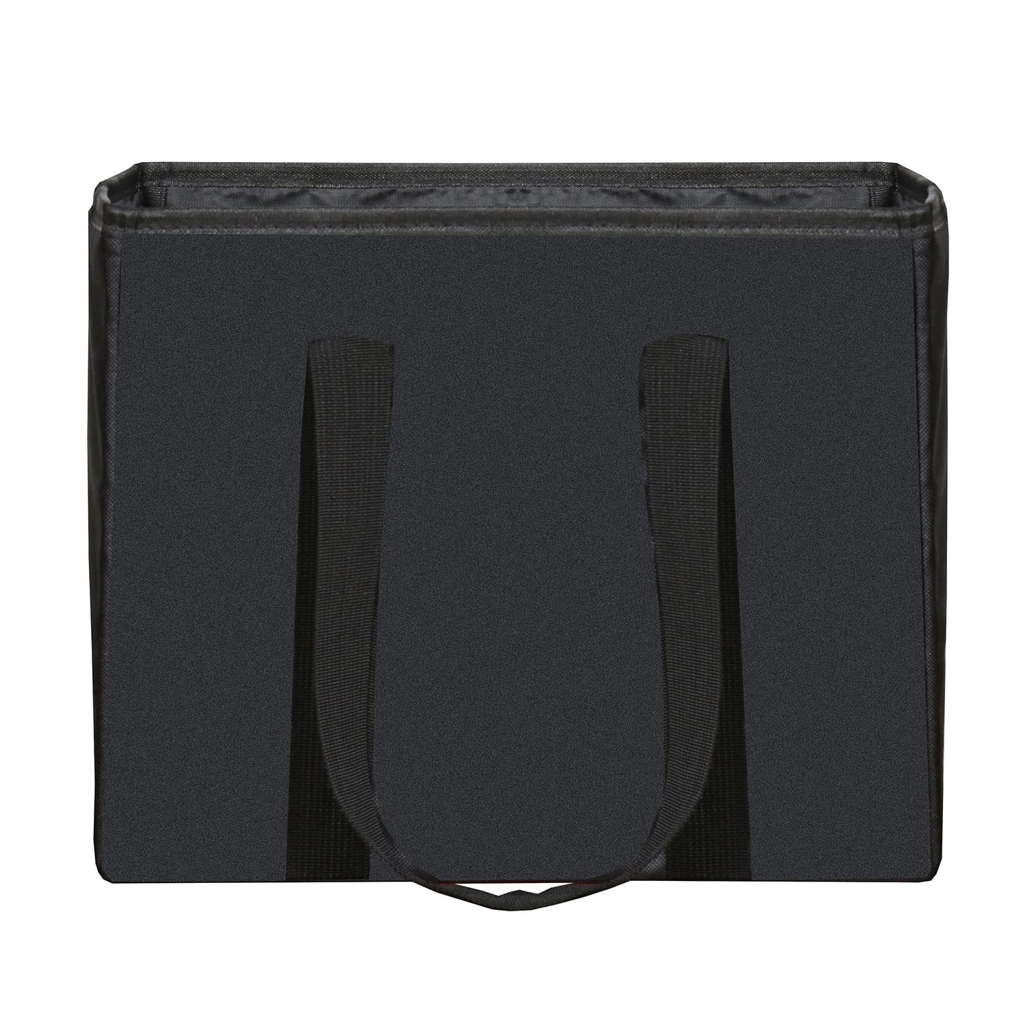 HOME DISTRICT Document Organizer Tote - Portable File Box with Handle Holds Letter Size Folders