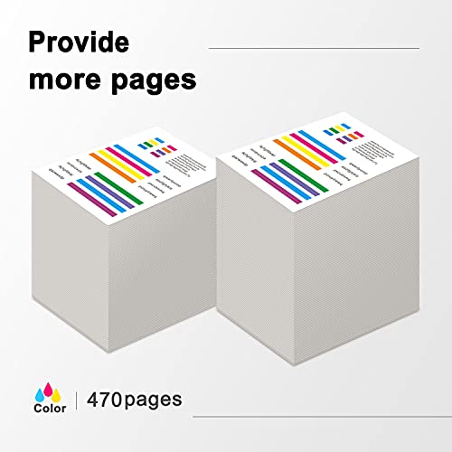 TEINO Remanufactured Ink Cartridge Replacement for Epson 202XL 202 T202 use with Epson Expression Home XP-5100 Workforce WF-2860 (Cyan, Magenta, Yellow, 3-Pack )