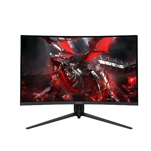 MSI G271CQR, 27" Gaming Monitor, 2560 x 1440 (QHD), VA, 165Hz, FreeSync, HDMI, Displayport, Tilt