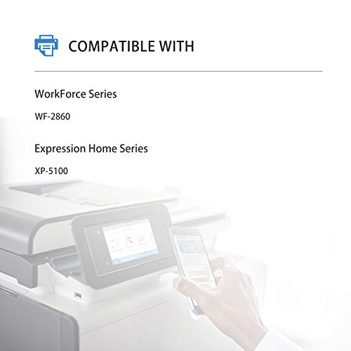 TEINO Remanufactured Ink Cartridge Replacement for Epson 202XL 202 T202 use with Epson Expression Home XP-5100 Workforce WF-2860 (Cyan, Magenta, Yellow, 3-Pack )